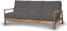 Potah na pohovku IKEA  Lillberg 3-místná nerozkládací barva šedá látka pletený vzor