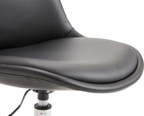Sada 4 jídelních židlí Maverick C umělá kůže – černá
