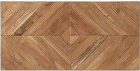 Jídelní stůl 120 x 60 x 76 cm masivní akácie a mangovník 323546
