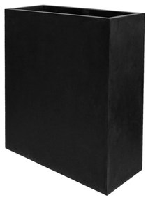 Květináč Jort Slim high, barva černá, více velikostí - PotteryPots Velikost: XL - v. 102 cm