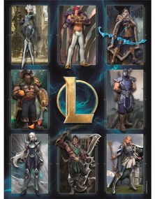 Clementoni - Puzzle 500 LEAGUE of Legends