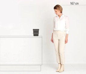 Koš 'Sort & Go' Brabantia - 6 l, šedý 109720