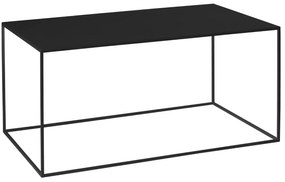 OnaDnes -20% Nordic Design Černý kovový konferenční stolek Moreno 100 x 60 cm