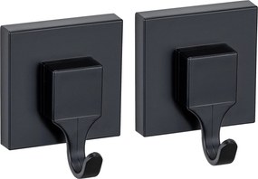 Sada 2 háčků na ručníky QUADRO, montáž bez vrtání