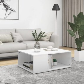 Konferenční stolek bílý 90 x 67 x 33 cm dřevotříska - Default Title