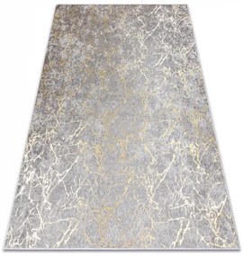 Dywany Luszczow Dětský kusový koberec MIRO 11111.2107 pratelný  Mramor, glamour protiskluz, světle šedá / zlatý Rozměr koberce: 160 x 220 cm