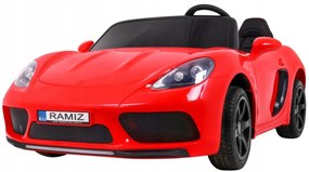 Dětské elektrické autíčko pro dvě děti Perfecta MAXI 172cm Červené
