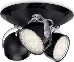 Philips Dyna 3x3W černá / LED bodové svítidlo / 810lm / 2700K / IP20 /