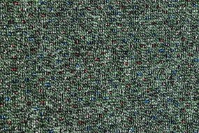 ITC Metrážový objektový koberec NEW TECHNO 3547 BARVA: Zelená, ŠÍŘKA: 4 m, DRUH: smyčka