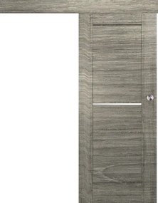 posuvné interiérové dveře na stěnu vasco doors IBIZA model 2 Průchozí rozměr: 70 x 197 cm, Orientace dveří: Levé dveře, Dekor: Dub Santa