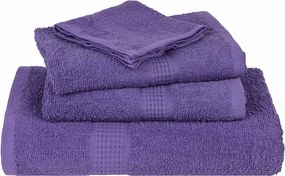 Ručníky FROGN 4 ks fialové 50x100 cm 360 g/m² 136879