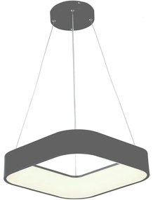 Eurolamp | LED Lustr na lanku LED/30W/230V 3000K 45x45 cm šedá | EU0025