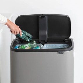 Brabantia BO Touch Bin 2x30L HI minerální šedá