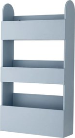 Modrá dětská knihovna z masivu pavlovnie 38x70x12 cm Moris – Bloomingville Mini