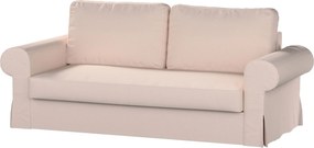 Potah na pohovku IKEA Backabro, 3-místná, rozkládací barva růžová látka pletený vzor