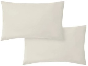 Povlaky na polštáře v sadě 2 ks z bavlněného perkálu 50x75 cm Cotton Percale – Bianca