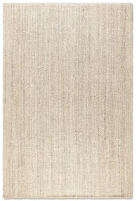 Hanse Home, Kusový koberec Bouclé Jute 105973 Ivory White, 120x170, béžová, chodba / předsíň