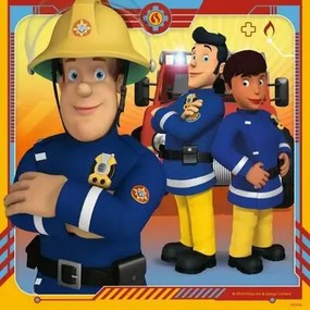 Ravensburger Požárník Sam zachraňuje - 3x49 dílků / od 5 let