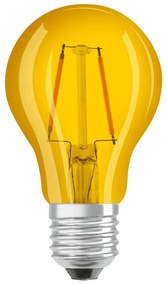 LED klasická žárovka E27 2,5 W STAR DÉCOR CLASSIC, žlutá