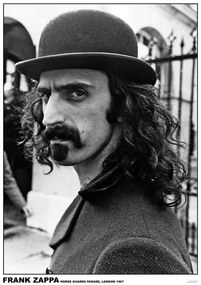 Plakát, Obraz - Frank Zappa - Horse Guards Parade, London 1967