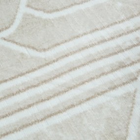 Koberec Print2, 80x140 cm, béžový