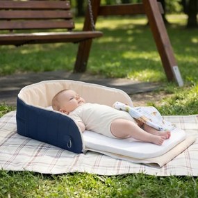 Multifunkční hnízdo pro miminka modré Baby Bed ibaby