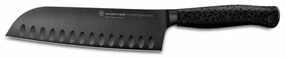 Wüsthof - Kuchyňský nůž santoku PERFORMER 17 cm černá