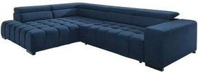 XXXLutz ROHOVÁ SEDAČKA, textil, modrá MID.YOU - Sedací soupravy - 000694006508