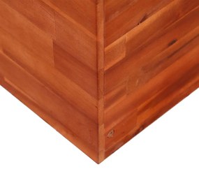 Vyvýšený záhon akáciové dřevo 150 x 50 x 50 cm - Default Title