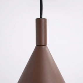 Sollux Lighting Závěsné svítidlo NOX 25 hnědé