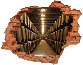 Wallmuralia Fototapeta díra na zeď 3D Vinárna v Porto 90x70 cm