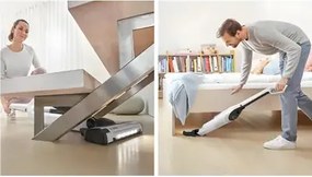 BOSCH BBH3ALL28 Flexxo 4 bílá/černá / Aku tyčový vysavač / 25.2 V / 55