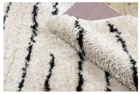 Kusový koberec shaggy Kylar krémový 2 160x220cm