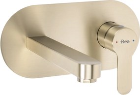 Rea, Podomítková vanová baterie REA Arcos Brush Gold, REA-B6977