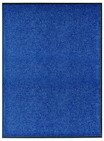 Rohožka pratelná modrá 90 x 120 cm