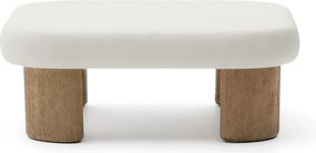 Zahradní konferenční stolek s betonovou deskou 80x80 cm Labra – Kave Home