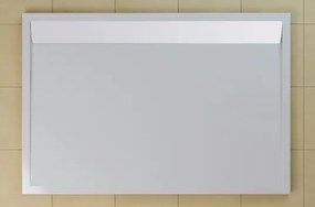 SanSwiss Ila Sprchová vanička obdélníková 90×160 cm bílá Barva krytu  sifonu: Černá WIA 90 160 06 04