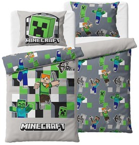 Dětské povlečení Minecraft Objev svůj Svět