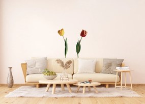 Samolepka na zeď Tulipány | 65 x 85 cm | DF0401