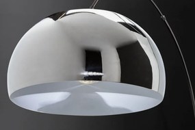 Designová stojanová lampa Arch chrom