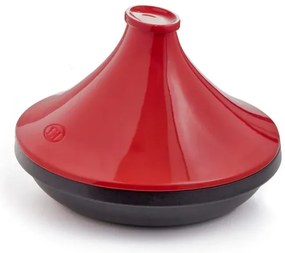 Emile Henry Keramická tajine na indukci Delight Colorama, granátové víko, Ø 33 cm 346632
