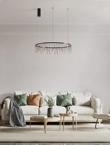 Závěsné LED svítidlo NOVA LUCE STELLAR 31W 3000K 9186977 stmívatelné Triac