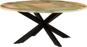 Jídelní stůl kulatý 175 x 75 cm masivní recyklované dřevo 321685