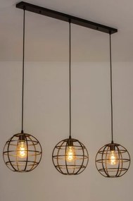Závěsné designové svítidlo nad stůl Auron Industry Trio