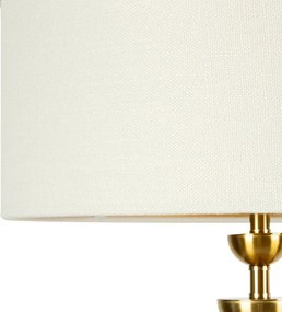 Stojící lampa LENA 1 01 krémová / zlatá