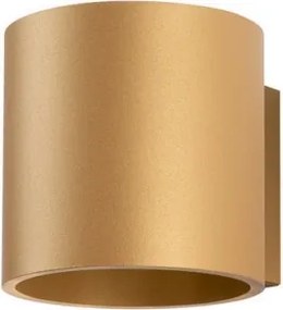 Nástěnné svítidlo SOLLUX ORBIS 1 zlaté G9 1x8W bez žárovky SL.1181