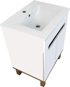 Comodo Koupelnová skříňka s keramickým umyvadlem Orion W 60