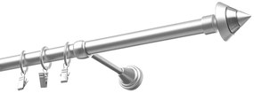 Garnýže kovová 19mm jednotyčová stříbrná Hrot délka: 3,0m