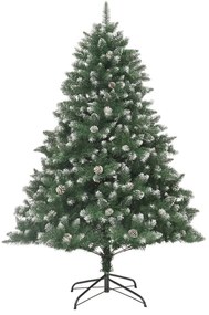 345161 vidaXL Umělý vánoční stromek se stojanem 180 cm PVC