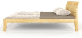Skandica Postel CHLOE 200x200 cm, borovicové dřevo Barva: ořech